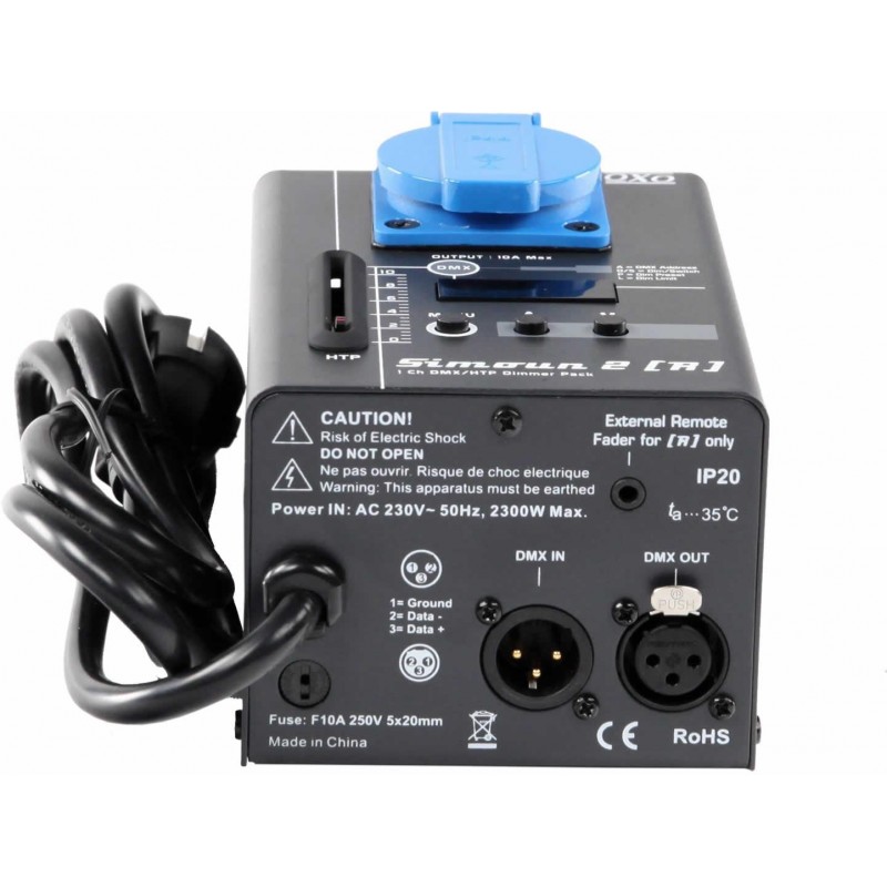 Location OXO - SIMOUN 2 - Bloc de puissance DMX 1 X 10A 2Kw FR 10/16